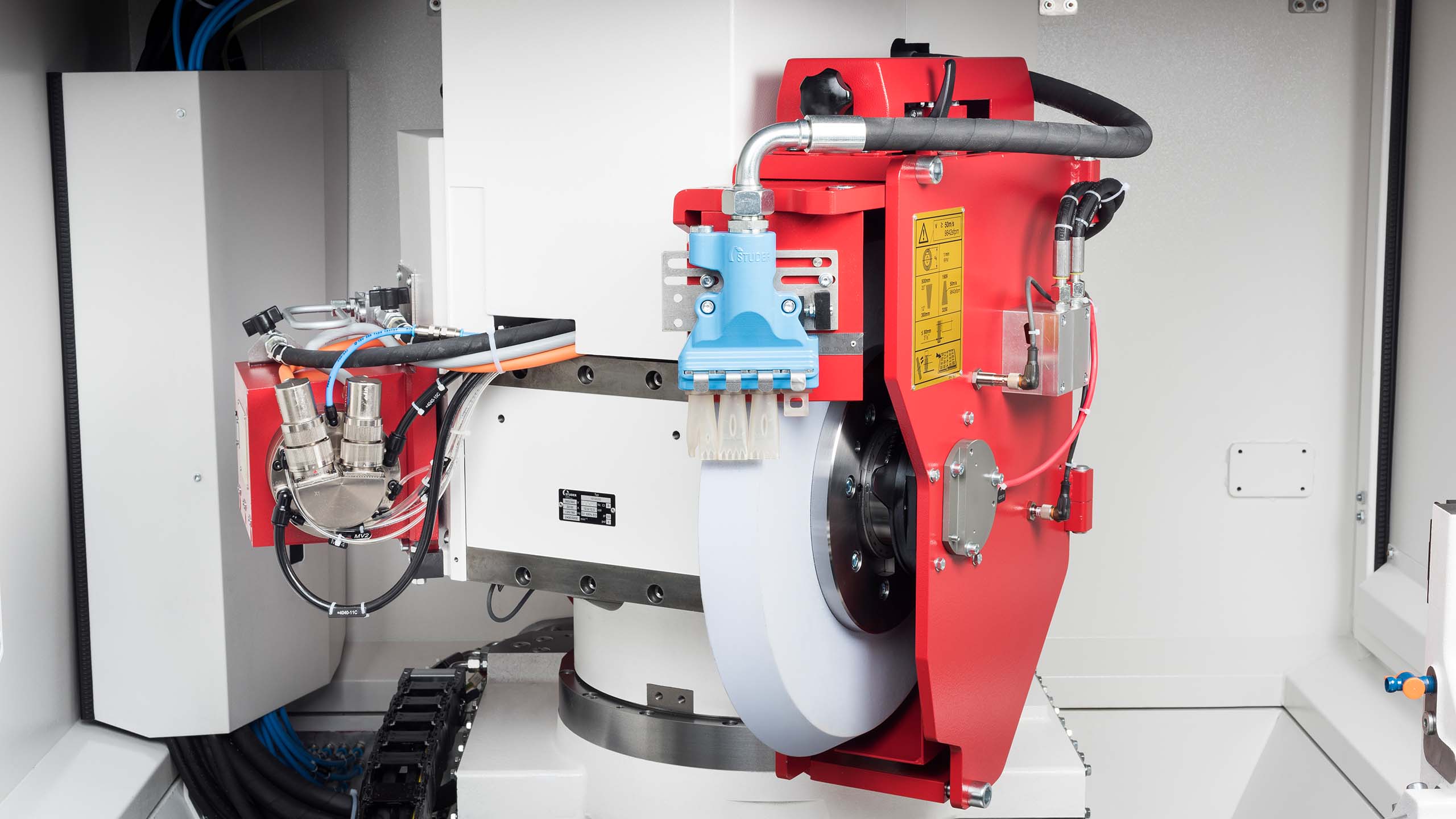 Turret wheelhead right/internal/right